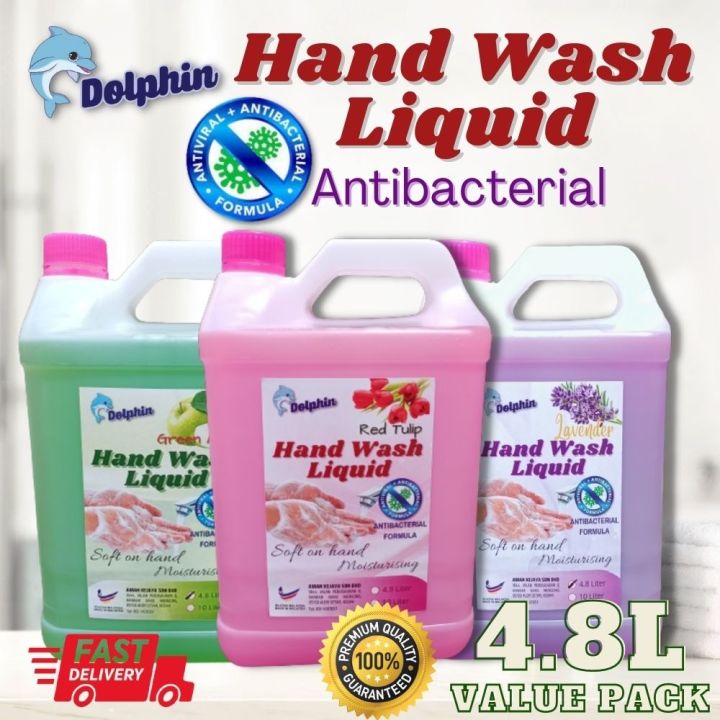 DOLPHIN Antibacterial Hand Soap Hand Wash Liquid / Pencuci Tangan ...