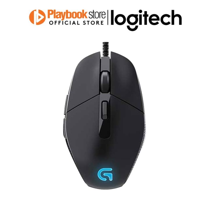 Logitech Daedalus Prime G302 MOBA Metal button Tensioning System Delta Zero Sensor Gaming Mouse ...