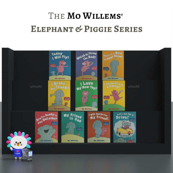 Mo Willems' Elephant and Piggie Series (10 Books)(Mo Willems)(Genuine ...