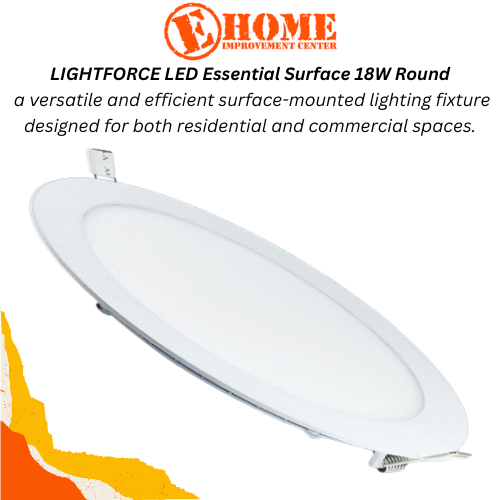 LIGHTFORCE LED ESSENTIAL SURFACE 18W ROUND | Lazada PH