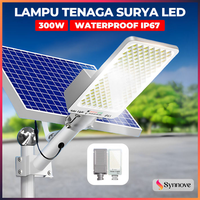 Lampu Solar Outdoor Smart Sensor Waterproof IP67 Lampu PJU LED Solar ...
