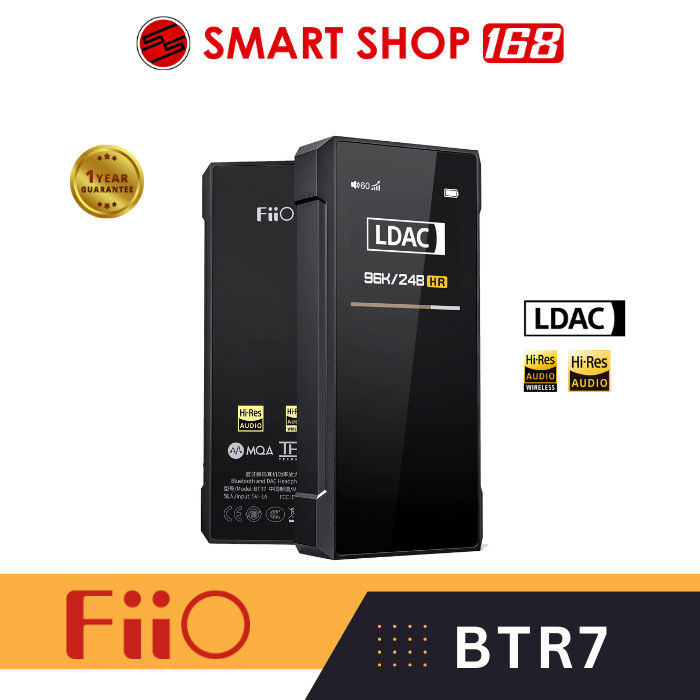 FIIO BTR7 / BTR 7 HIFI DAC THX PORTABLE BLUETOOTH AMPLIFIER | Lazada ...