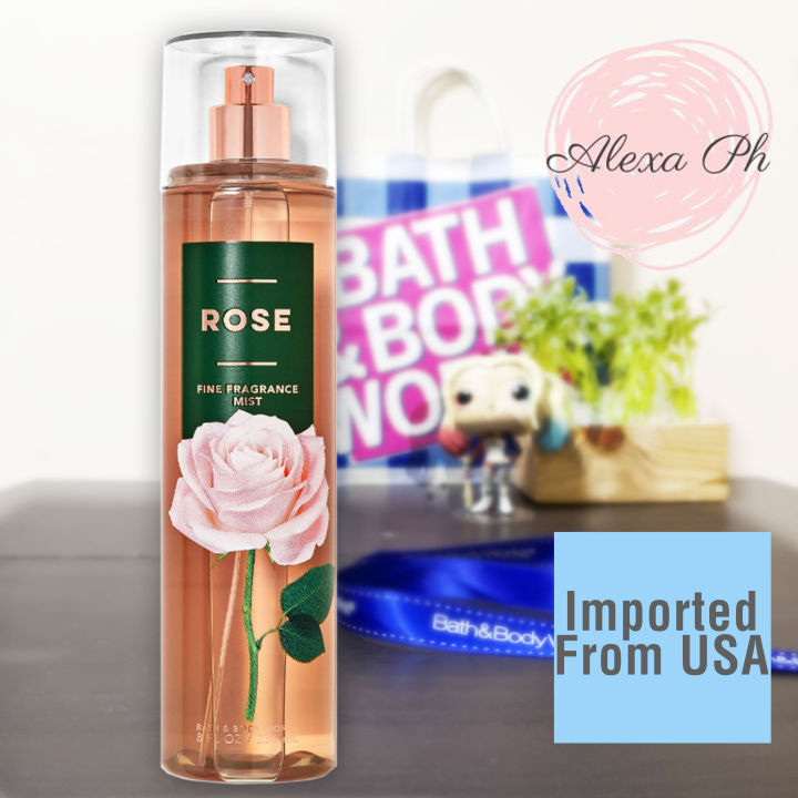 Bath and Body Works ROSE Fine Fragrance Mist (236 ml) | Lazada PH