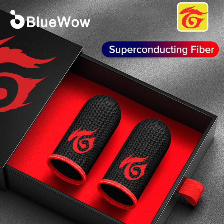 【🔥5-2 off🔥】BlueWow Free fire gaming finger cots superconducting carbon ...