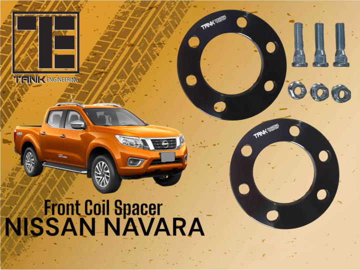 Tank Engineering 4x4 Front Coil Spacer 10MM Nissan Navara Quick Lift ...