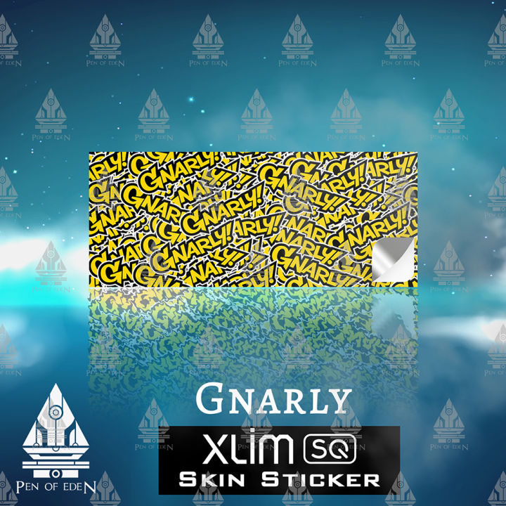 Gnarly Xlim SQ Skin Sticker ( Fit for Xlim SQ Only) | Lazada PH