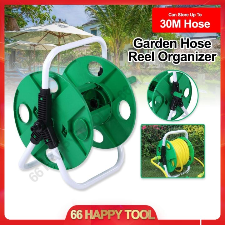 Portable Garden Hose Reel Organizer 30m Ready Stock Water Pipe Storage ...