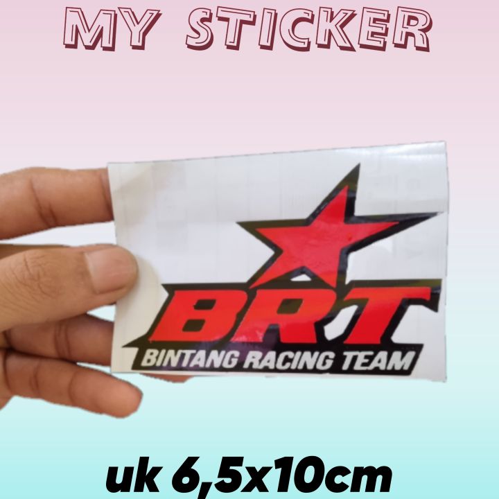 CUTTING STIKER RACING LOGO BRT , sticker variasi motor universal keren ...