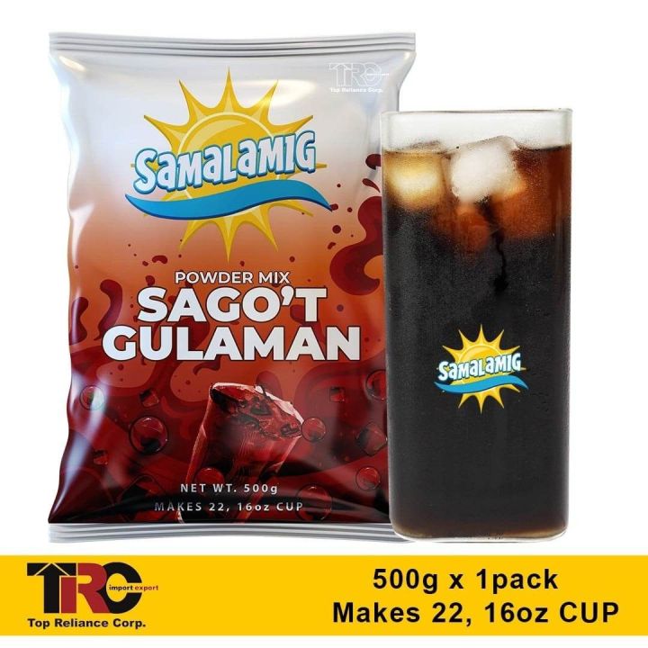 Sagot Gulaman Samalamig Powder Drink Mix (500g) Assorted Flavors Sago't ...