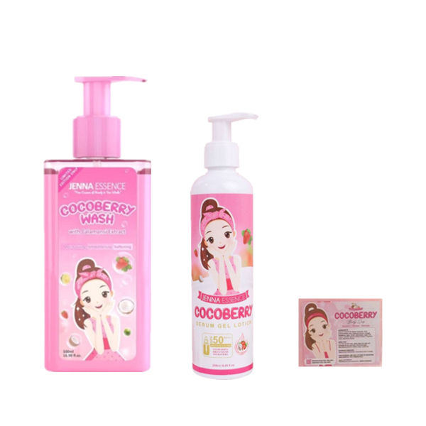 Jenna Essence Cocoberry Body Wash Soap Or Shower Gel 500ml Or Serum Gel ...