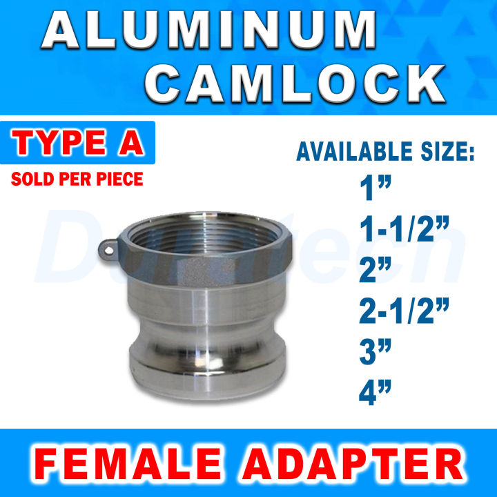 Aluminum Camlock TYPE A Female Adapter CAM LOCK | Lazada PH