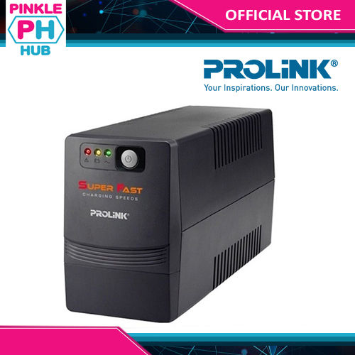 PinkleHub PROLINK PRO700SFC Super-Fast Charging Line Interactive UPS 650VA with AVR | Lazada PH