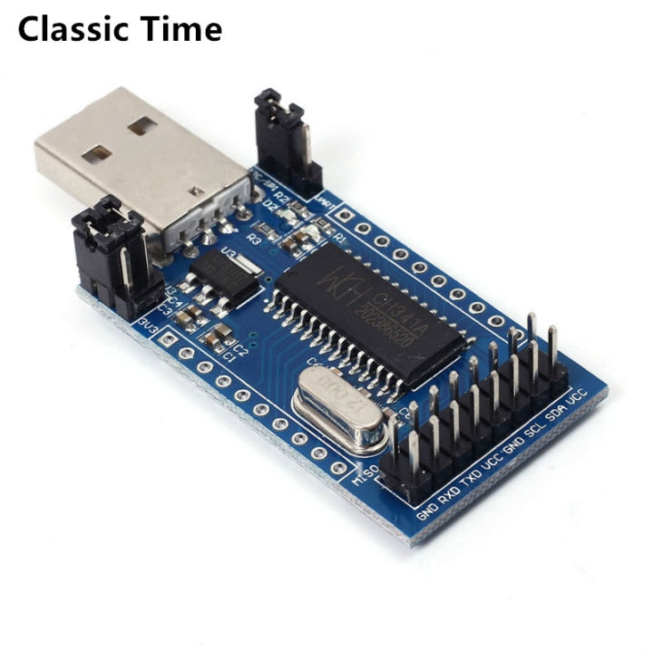 CH341A Programmer USB to UART IIC SPI I2C Convertor Parallel Port Converter Onboard Operating ...