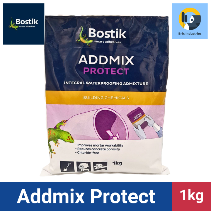 Bostik Addmix Protect Integral Waterproofing Admixture 1kg | Lazada PH