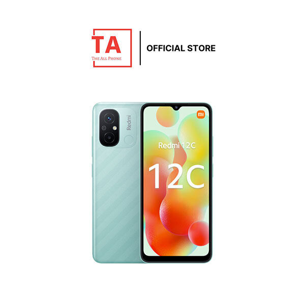 Xiaomi Redmi 12C (4/64GB,4/128GB) + แถม box set | 3 สี | จอ 6.71" | แบต ...