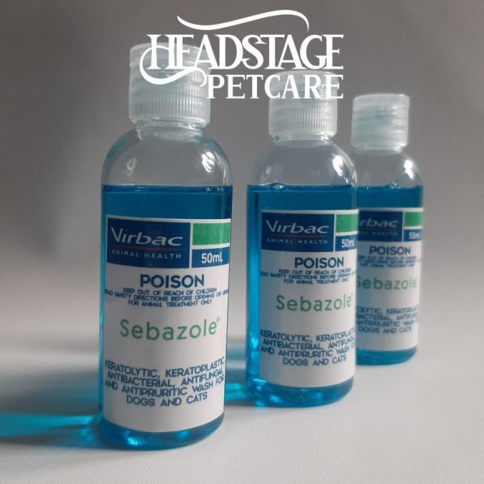 Shampoo sebazole anti jamur kucing dan anjing virbac repack | Lazada ...