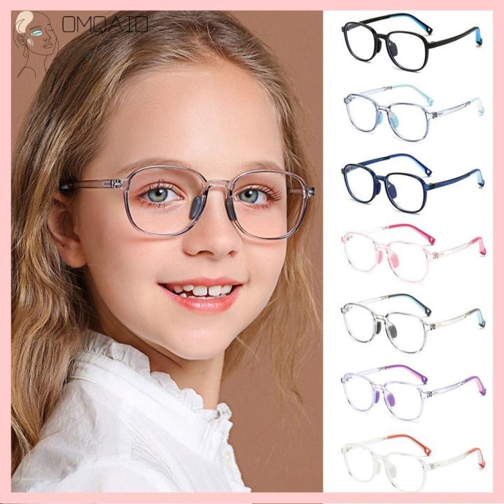 Anti-blue Light Kids TR90 Glasses Children Boys Girls Computer Eye ...