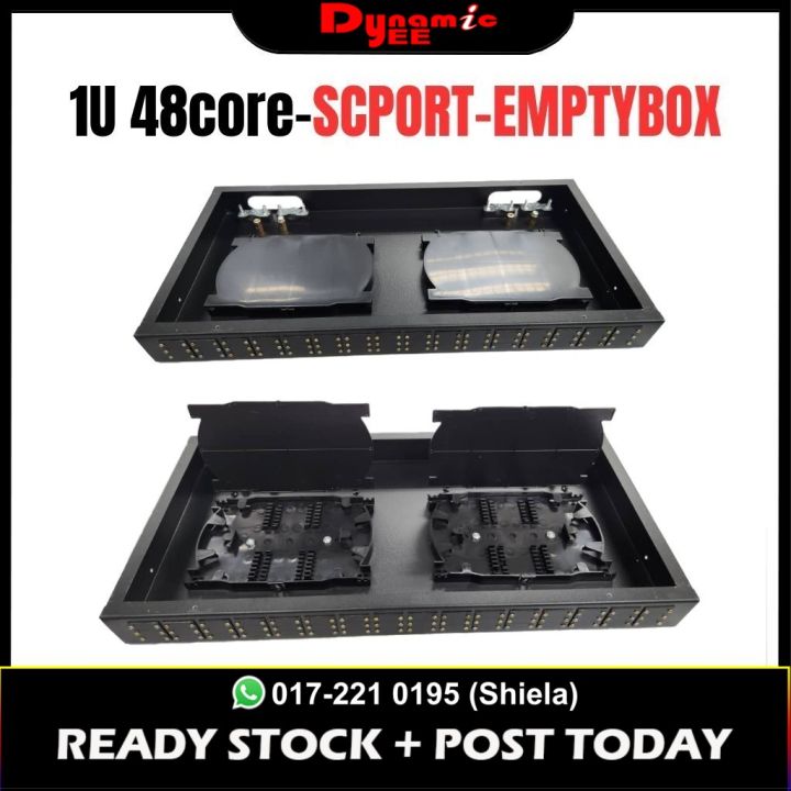 1U TERMINATION BOX SC PORT EMPTY BOX WITH ALL PORT SEAL | Lazada