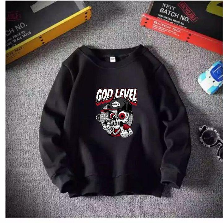 SWEATER ANAK GAMBAR DTF TERBARU UNTUK USIA 4-12 TAHUN | Lazada Indonesia