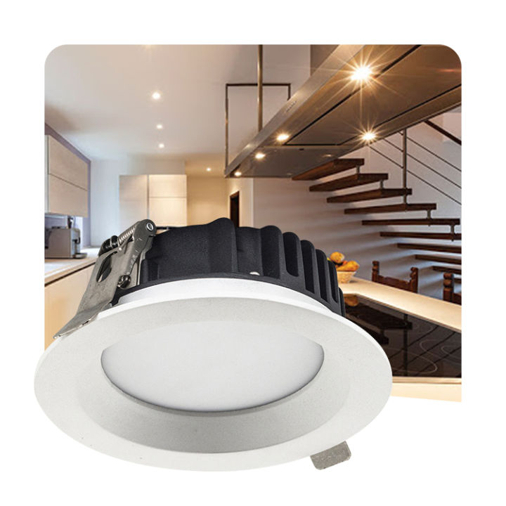 Commercial mall ho aluminum dimmable anti glare down light trimless ...