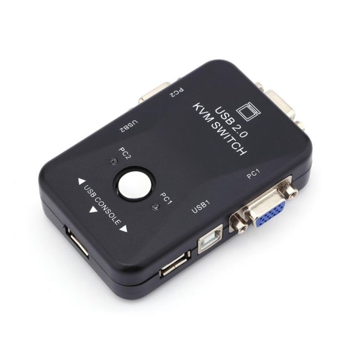 KVM Switch 2 Port Untuk Switch VGA dan USB Switch VGA USB 2Port | Lazada Indonesia