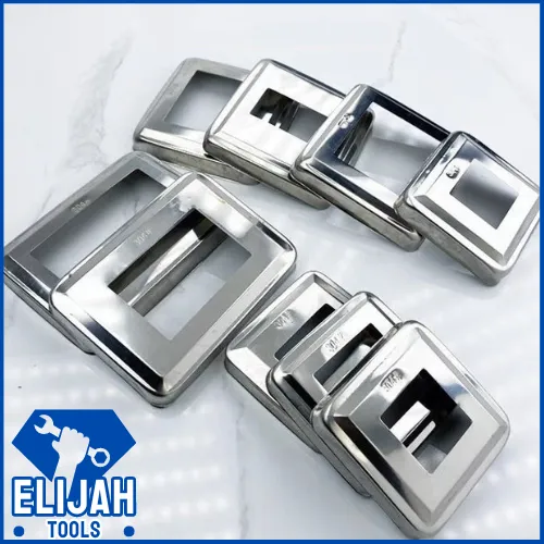 Stainless Steel Foot Plate Flange Cover Square Tube Tubular Stainless ...