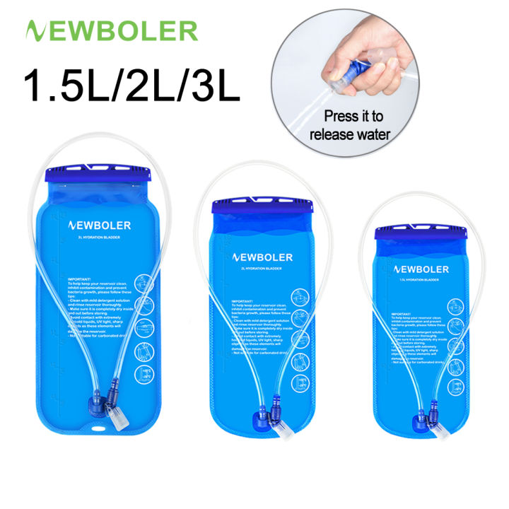 Newboler Túi Đựng Nước Cầm Tay 1,5L 2L 3L Túi Đựng Nước Bằng TPU Không Chứa BPA Khi Chạy Bộ Để ...