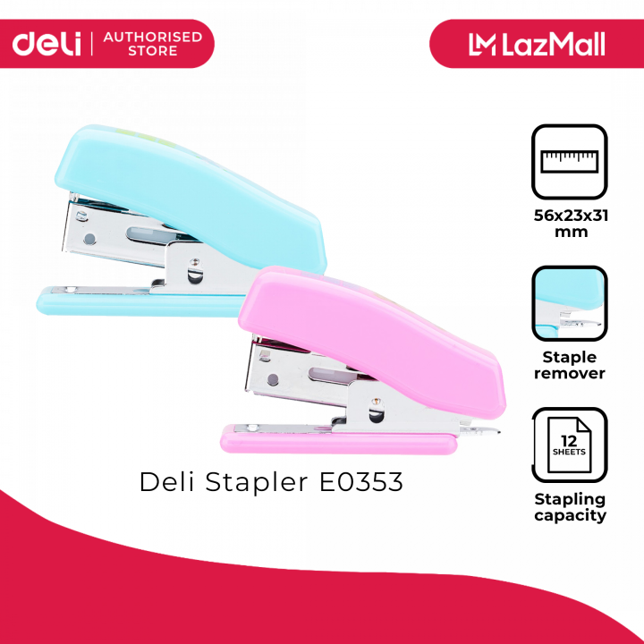 Deli School Supplies- Stapler E0353 (1pc) [7527353] | Lazada PH