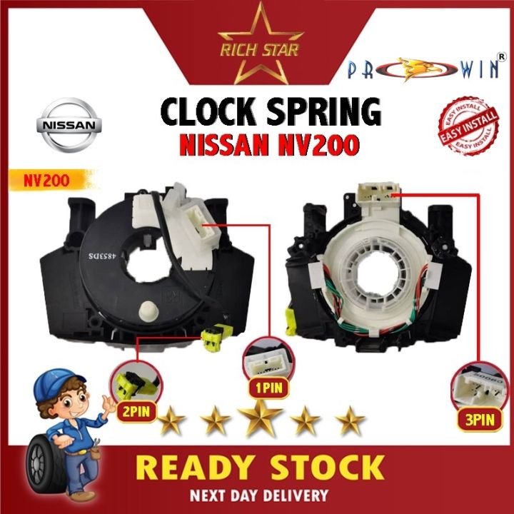 [READYSTOCK] NISSAN NV200 SPIRAL CABLE/Clock Spring(1PIN ) | Lazada