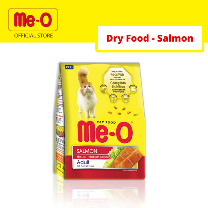 MeO Cat Dry Food - Salmon (1.1kg) | Lazada