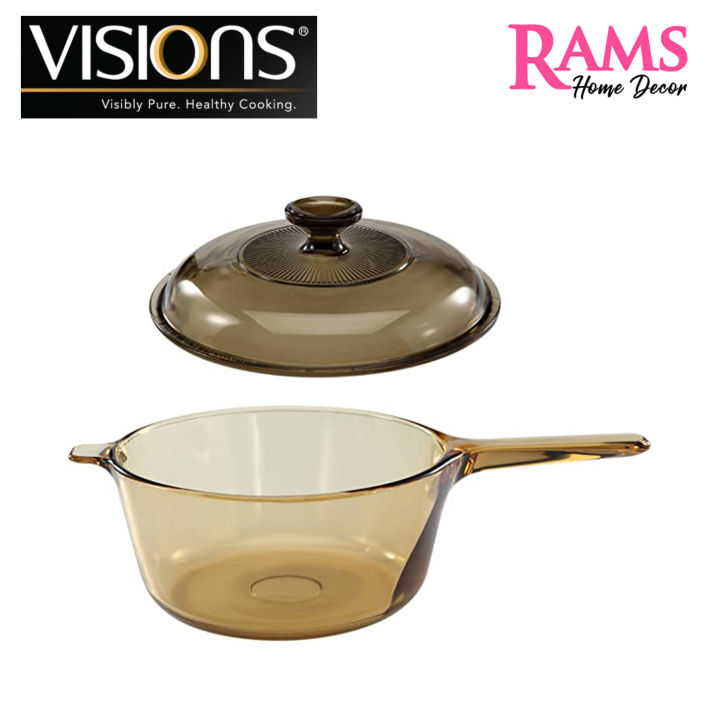 Visions 2.5L Covered Saucepan with Cover / Saucepan / Pots and Pans ...