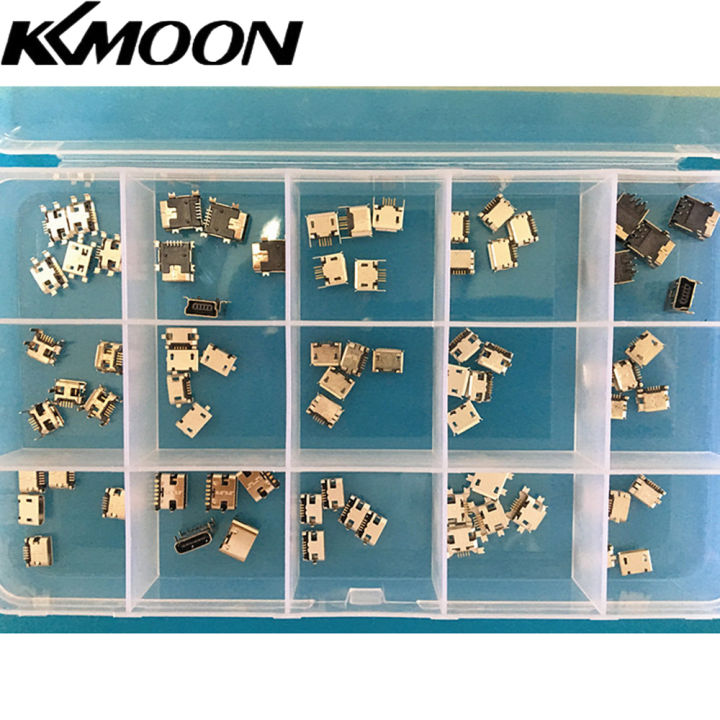 Multi-specification Micro USB Connector Pin Charge Female SMT Socket ...