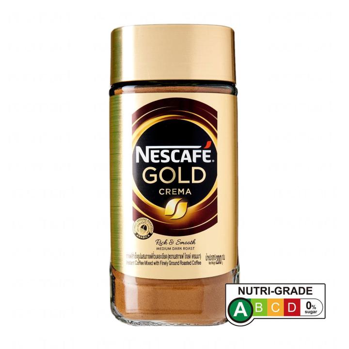 NESCAFE Gold Crema Instant Coffee Extra Fine Blend x 1 Jar (Imported ...