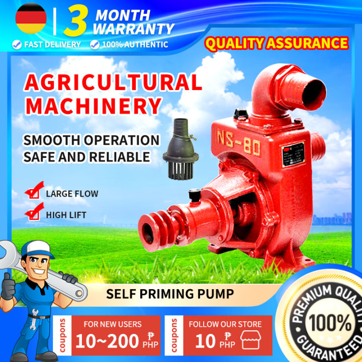 2 "3" 4 " Self Priming Water Pump Packing Mechanical Type With ...