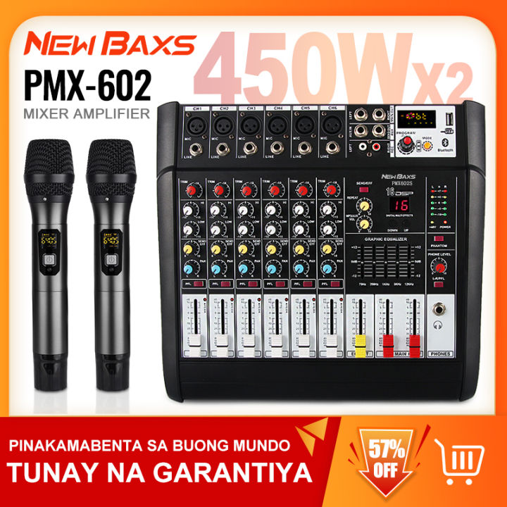 COD NEW BAXS digital audio mixer with equalizer 16 DSP PMX602D/PMX602S ...