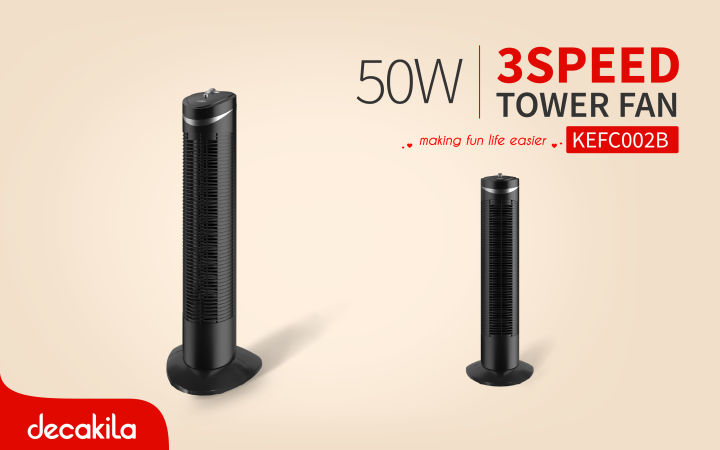 DECAKILA KEFC002B TOWER FAN | Lazada PH