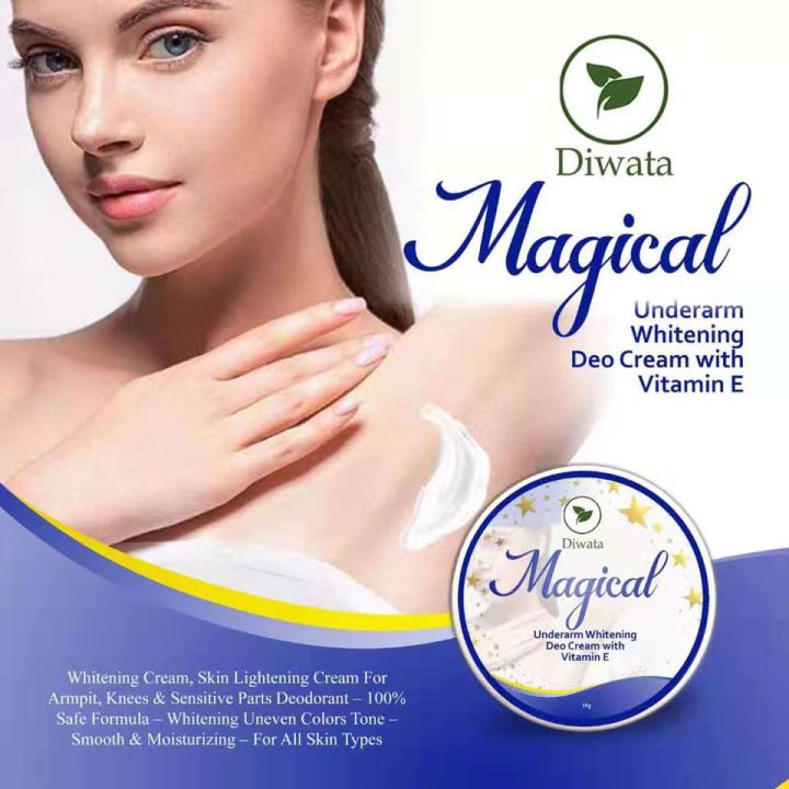 Authentic Original Diwata Magical Underarm Whitening Deo Cream with ...