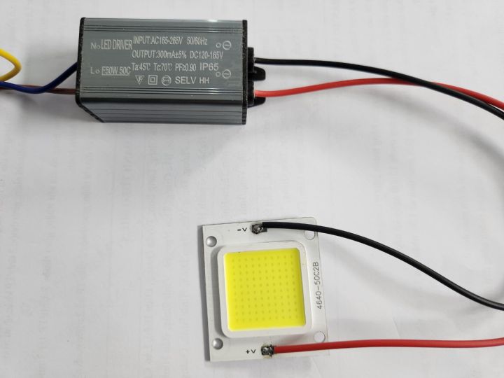 NGUỒN + CHIP ĐÈN LED PHA 50W (LED DRIVER) DC 120-165v | Lazada.vn