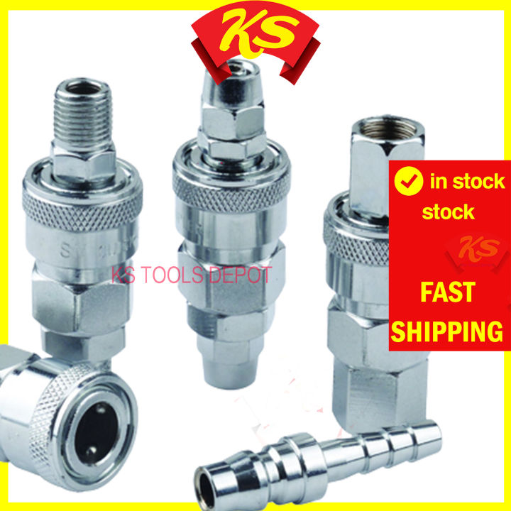 THB Quick Release Coupler Connector Air Line Hose Coupling Compressor ...