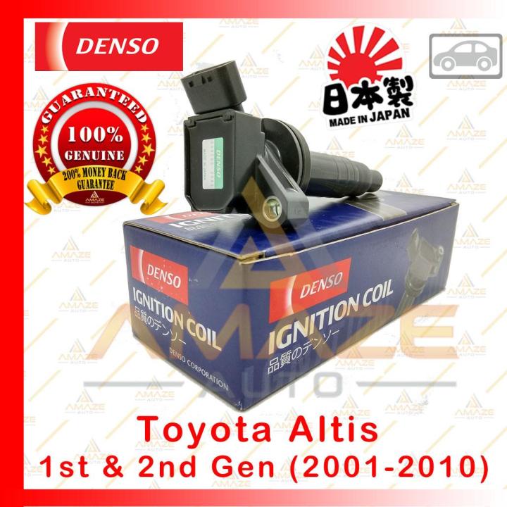 Denso Ignition Coil for Toyota Altis 1st & 2nd gen Non-Facelift (01-10 ...