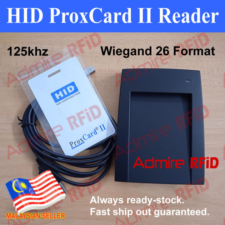 Hid Desktop Reader For Hid Proxcard Ii Outputs Wiegand 26 Format Like