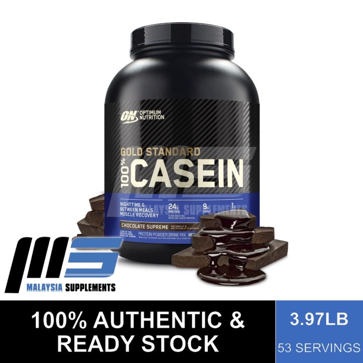 and fat burning ON Casein 3.97lbs | Optimum Nutrition | Protein Powder ...