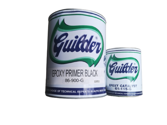 Guilder Epoxy Primer Black, White, Red Oxide, Gray 3L with Epoxy ...