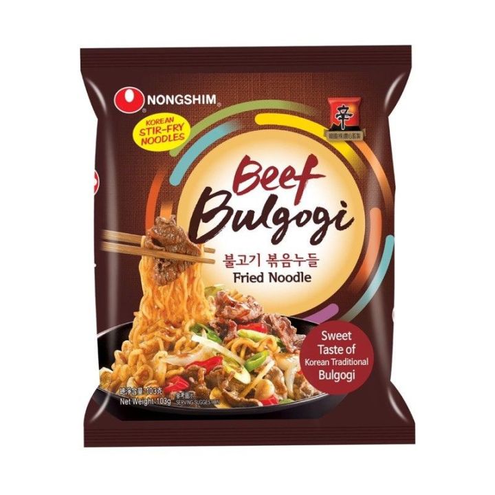 Beef Bulgogi Flavor Korean Instant Noodles 103g | Lazada PH