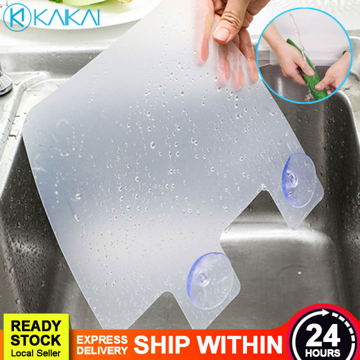 🔥 PROMO 🔥 Prevent Splash Water Baffle Guard Splatter Sucker Screen ...