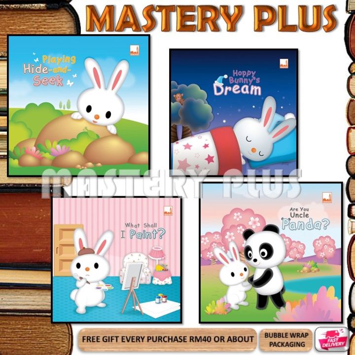 HOPPY BUNNY SERIES - CHILDREN STORY BOOK -PELANGI | Lazada