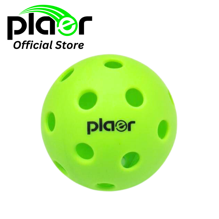 PLAER Indoor Pickleballs - Split Mould Pickleball Balls for ...