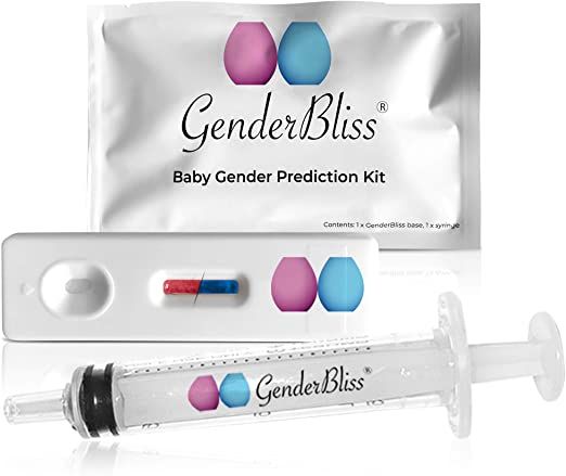 Gender Bliss Baby Gender Prediction Kit Reveals from 8 Weeks Instant ...