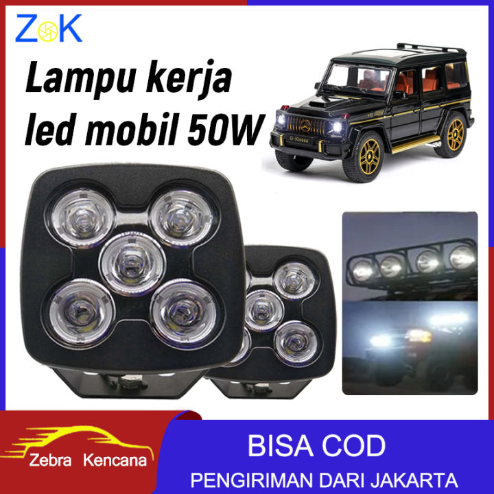 100% Original Lampu Sorot Mata 5 50 Watt Lampu Dotrex Spotlight 50w ...