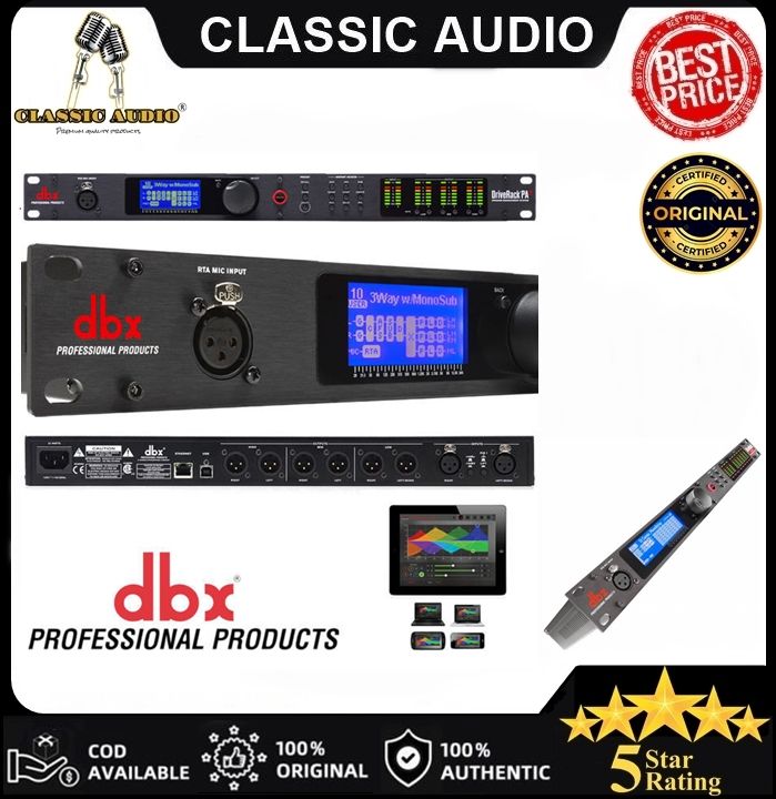 CLASSIC AUDIO DBX DriveRack VENU360 Complete Loudspeaker Management ...
